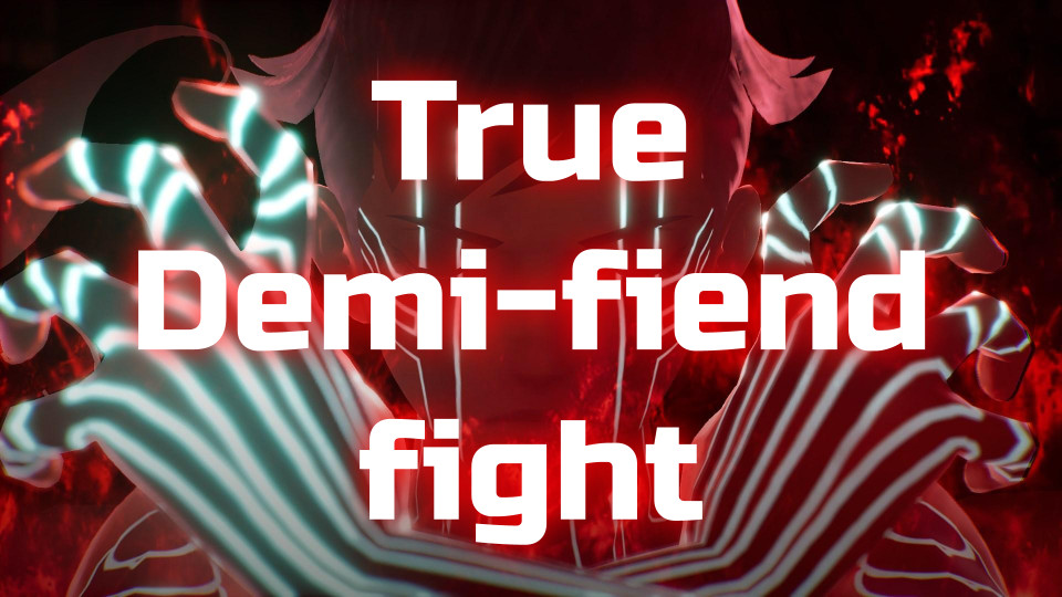 True Demi-fiend fight Mod for Shin Megami Tensei V: Vengeance | SMTVV Mods