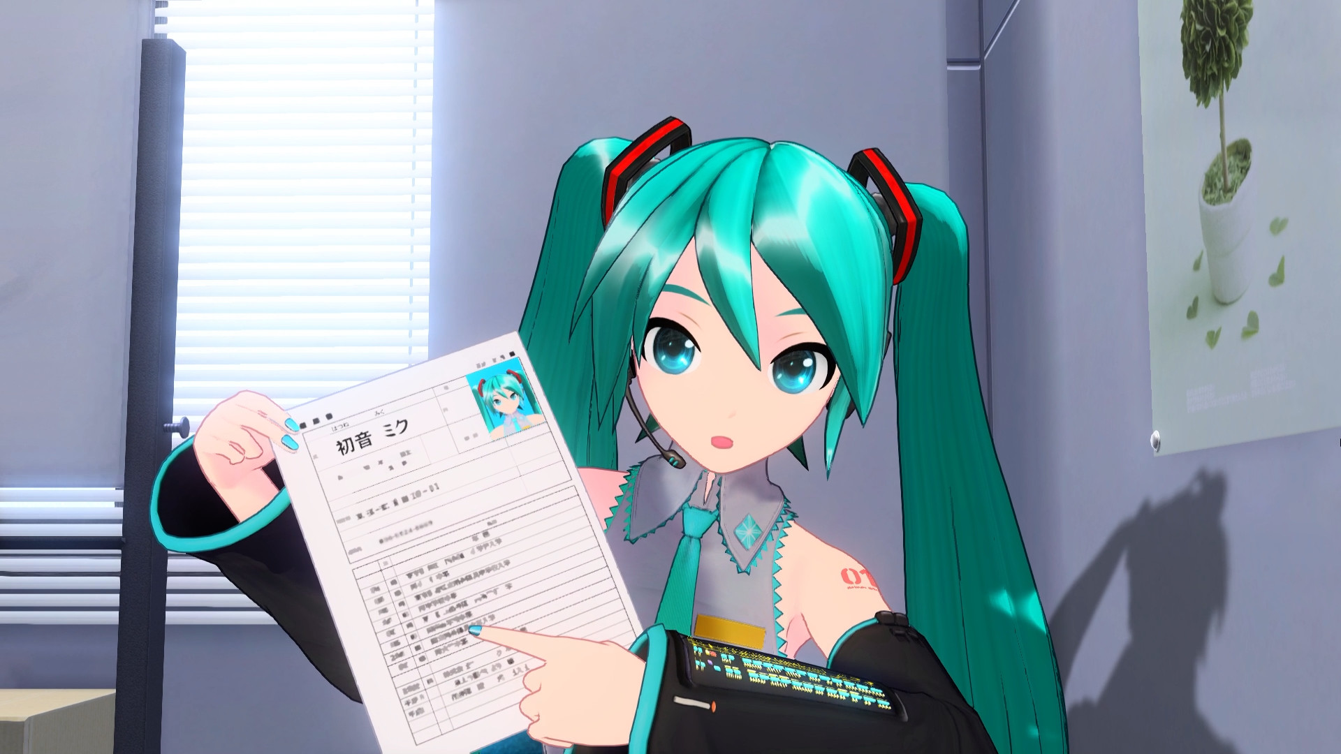 Hello, Worker - MM shader photo Mod for Hatsune Miku: Project DIVA Mega ...