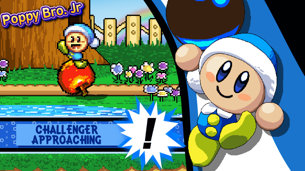 Poppy Bro. Jr (Kirby) [0.9.5/CMC+] Mod for Super Smash Bros. Crusade | SSBC Mods