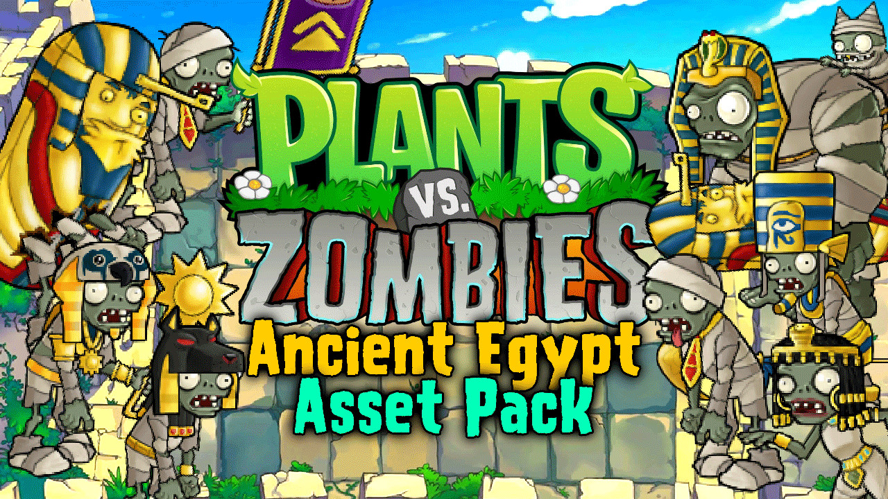 Ancient Egypt Zombies Asset Pack Mod for Plants vs. Zombies | PVZ Mods