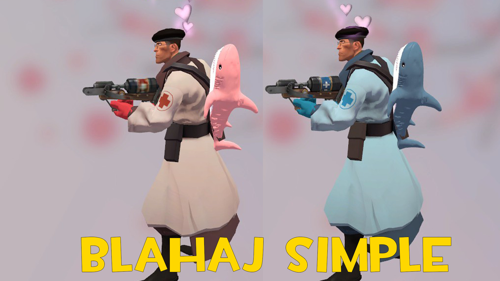 Blahaj Medic Backpack (Casual Fix) Mod for Team Fortress 2 | TF2 Mods