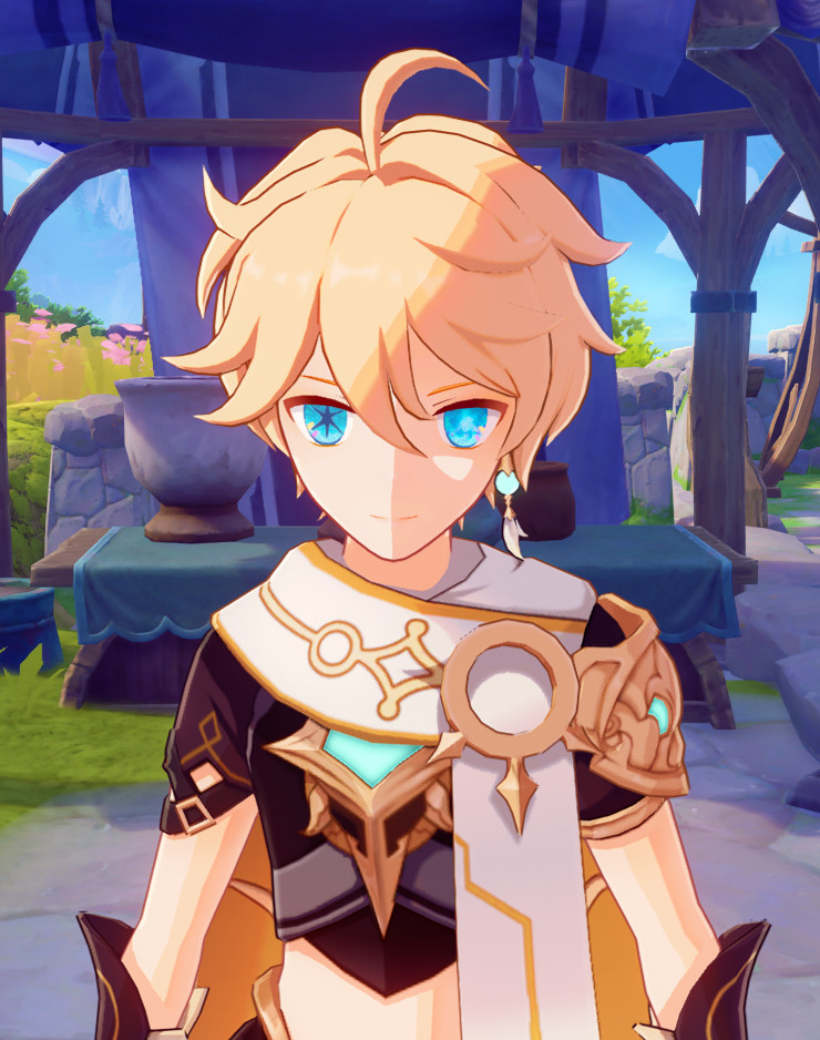 Aether Star Eye Texture (Edit) Mod for Genshin Impact | GI Mods