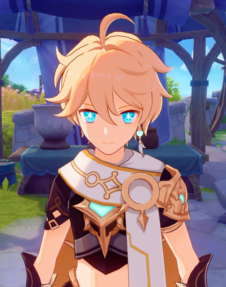 Aether Star Eye Texture (Edit) Mod for Genshin Impact | GI Mods