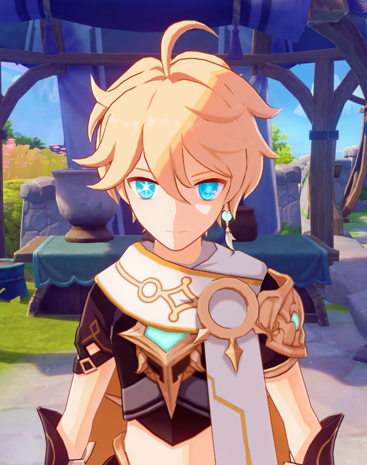 Aether Star Eye Texture (Edit) Mod for Genshin Impact | GI Mods