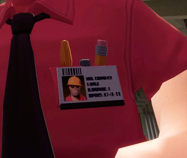 Desk Engineer with Engineer Steam Avatar Mod for Team Fortress 2 | TF2 Mods