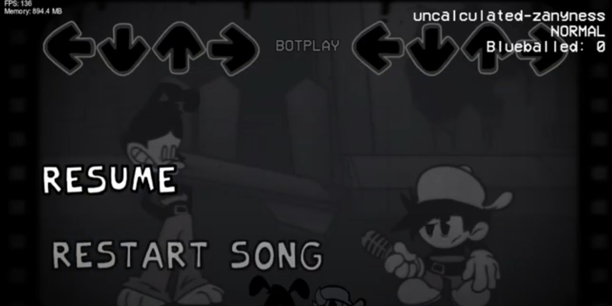 Uncalculated Zanyness (Playable Chart) Mod for Friday Night Funkin ...