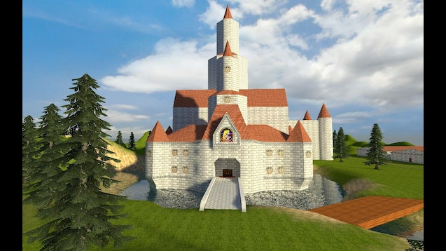Super Mario - Peach’s Castle Mod for Garry's Mod | GMod Mods
