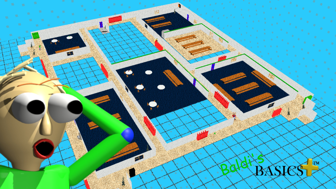 Baldi's Basic Schoolhouse (BB+ MAP) Mod for Baldi's Basics | Baldi Mods