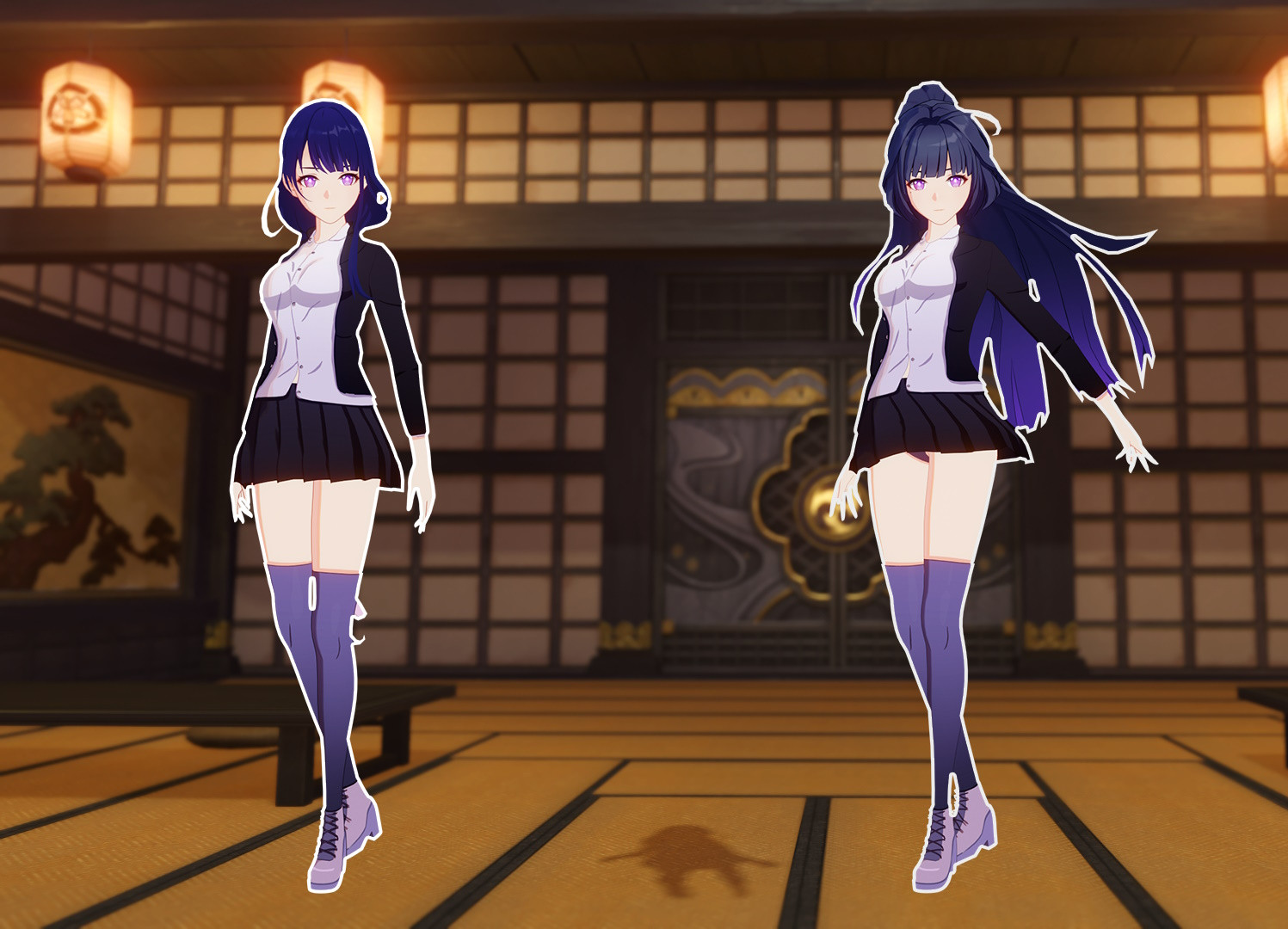 Uniform Raiden Mod for Genshin Impact | GI Mods