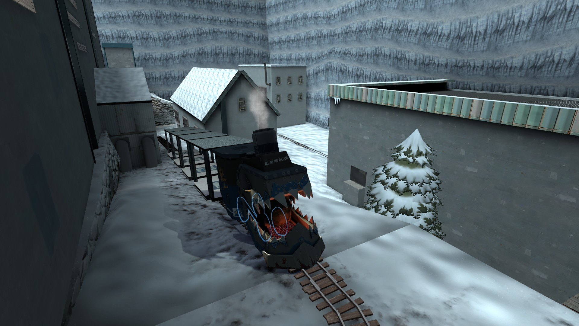 pl_snowyexpress Mod for Team Fortress 2 | TF2 Mods