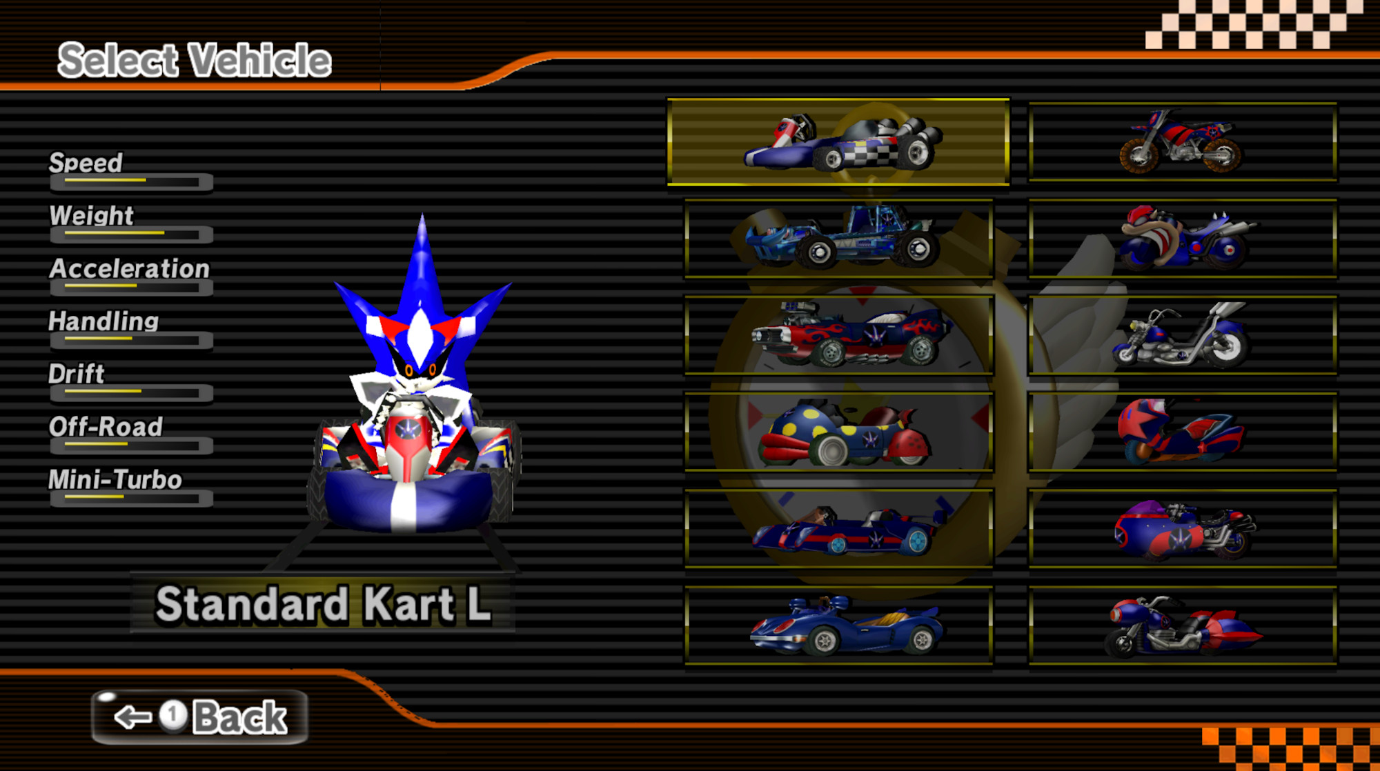 Neo Metal Sonic Mod for Mario Kart Wii | MKWii Mods