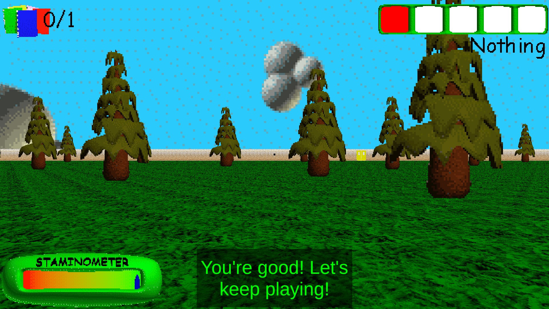 Camping trip Mod for Baldi's Basics | Baldi Mods