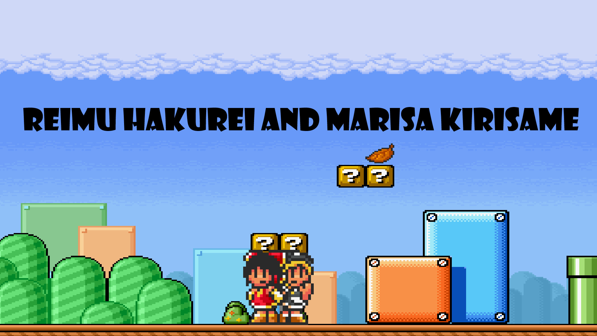Reimu Hakurei And Marisa Kirisame Mod for Super Mario Bros. X | SMBX Mods