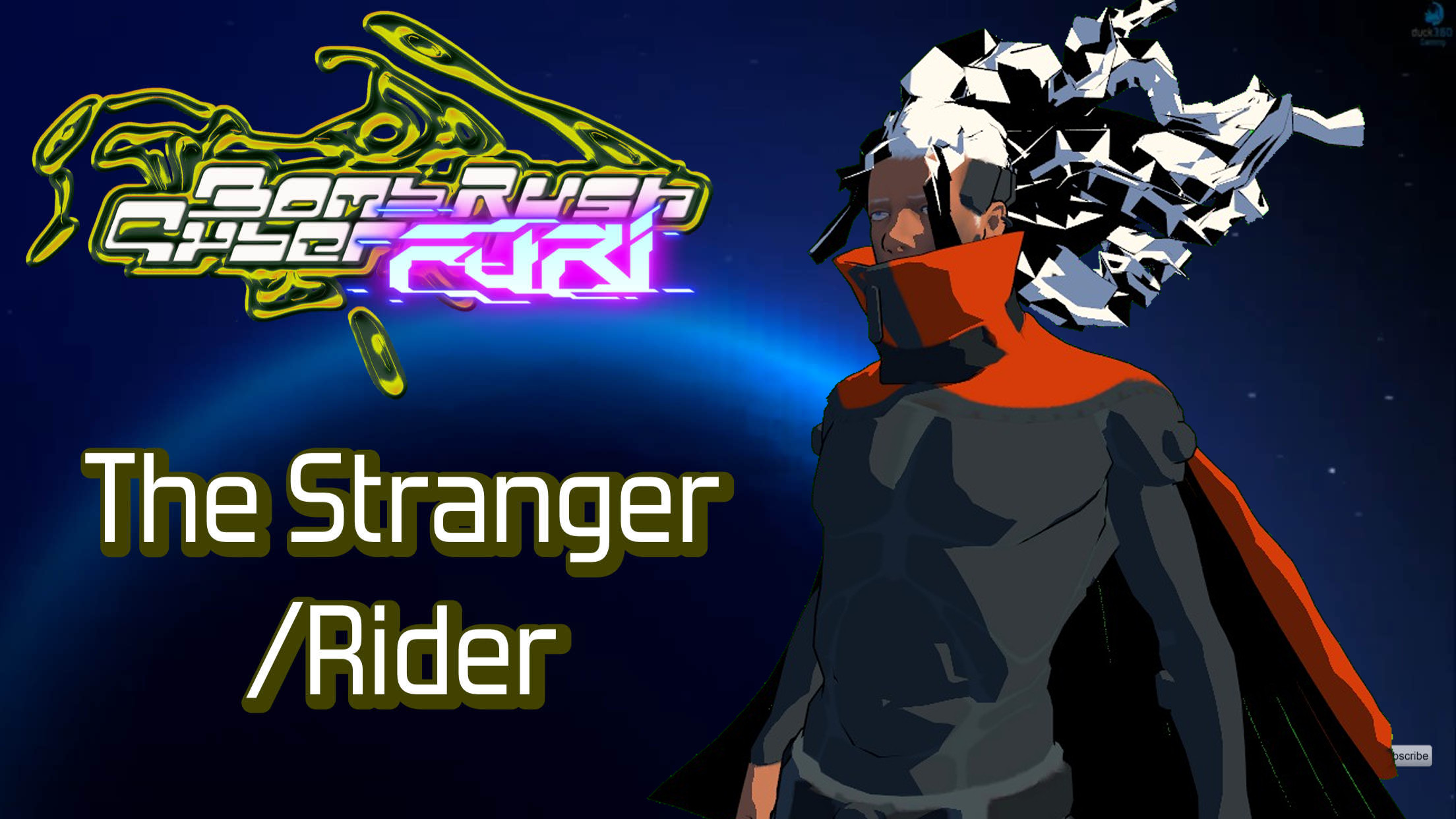 The Stranger/Rider (Furi) Mod for Bomb Rush Cyberfunk | BRC Mods