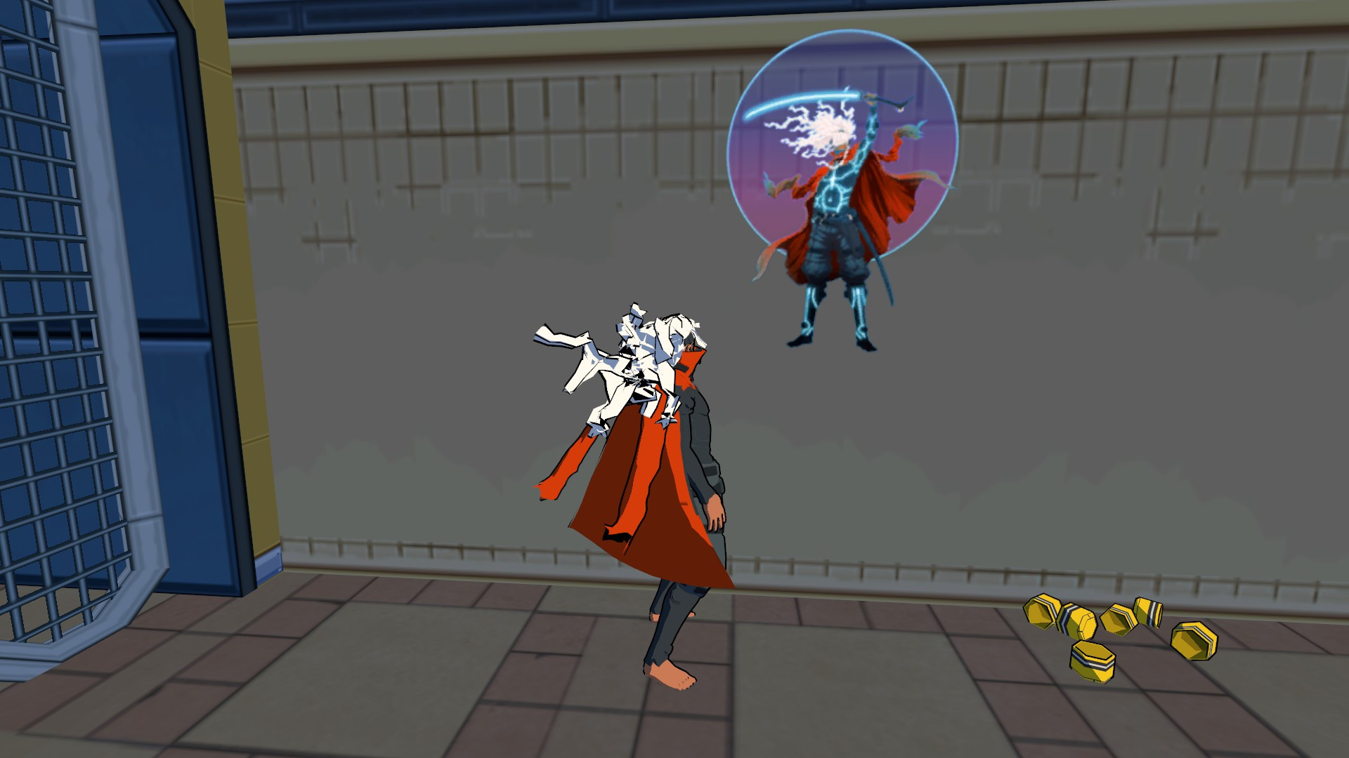 The Stranger/Rider (Furi) Mod for Bomb Rush Cyberfunk | BRC Mods
