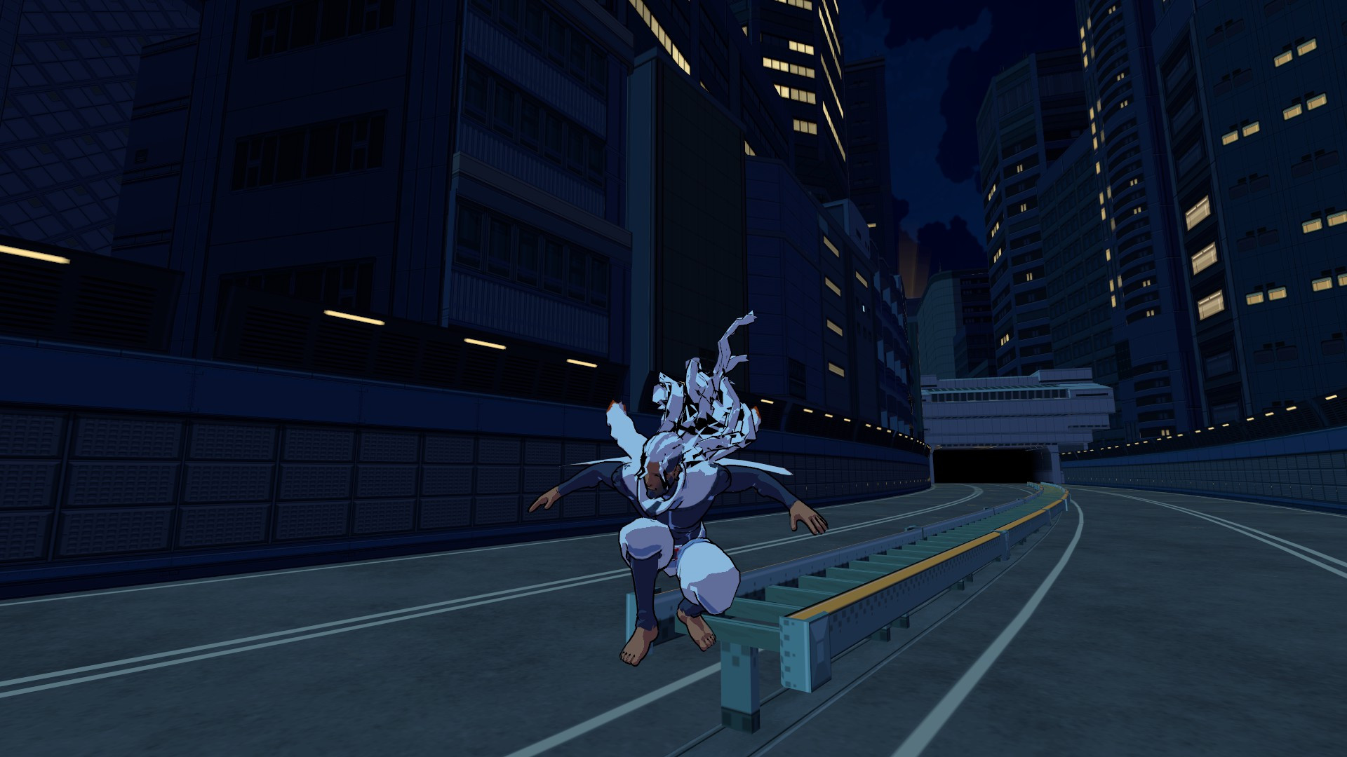 The Stranger/Rider (Furi) Mod for Bomb Rush Cyberfunk | BRC Mods