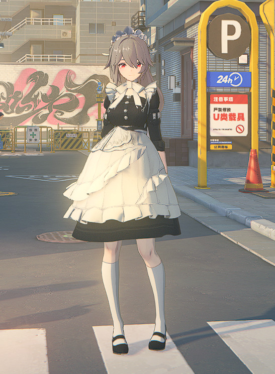 Belle Cosplays Rina Mod for Zenless Zone Zero | ZZZ Mods