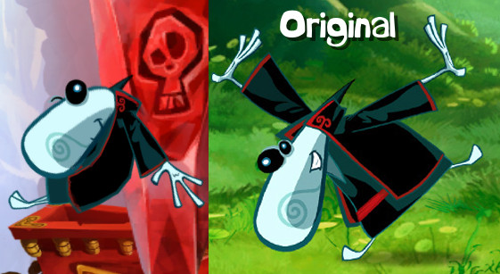 Early Goth Teensy Mod for Rayman Origins | RO Mods