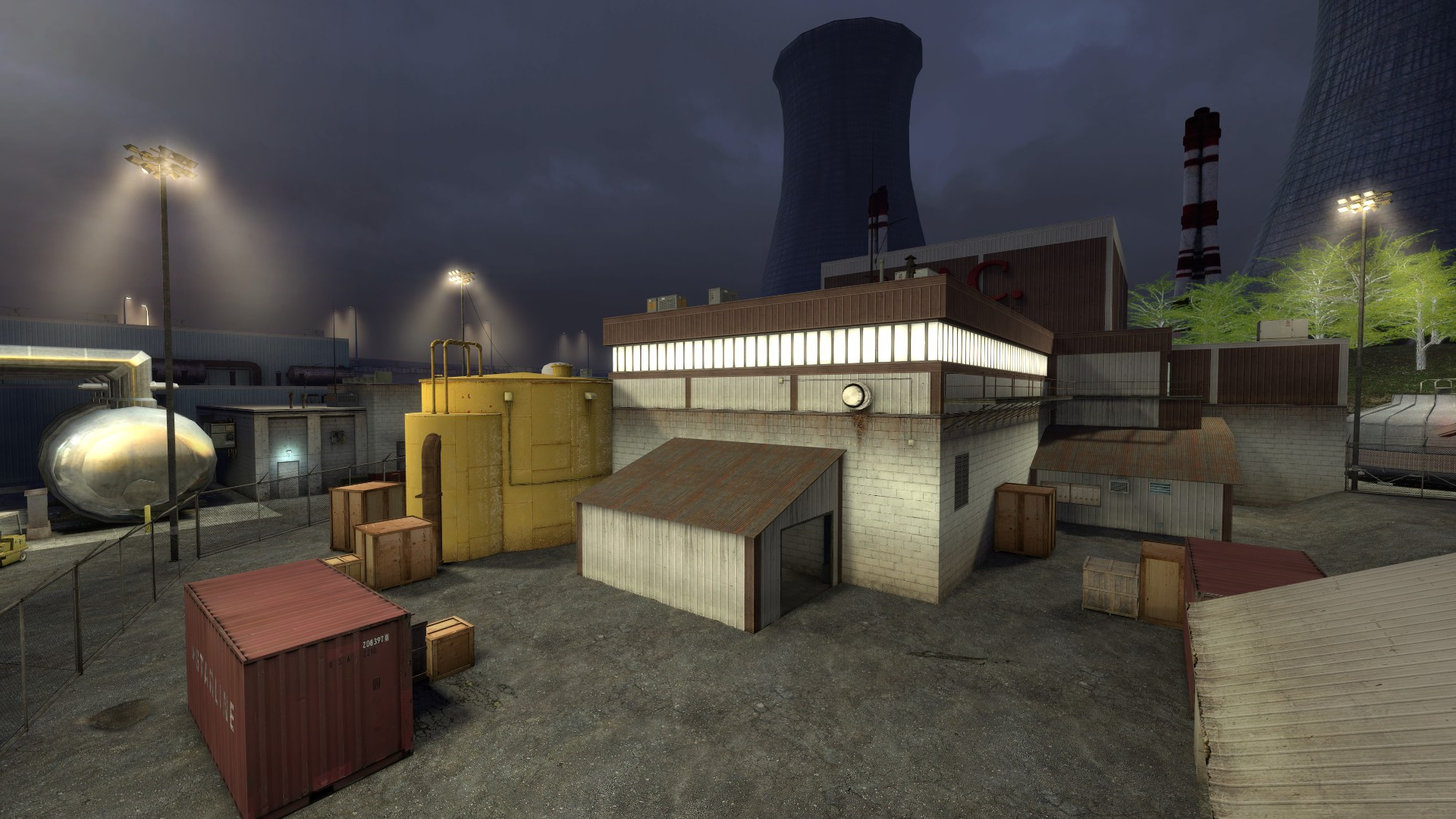 de_nuke_night Mod for Counter-Strike: Source | CS:S Mods