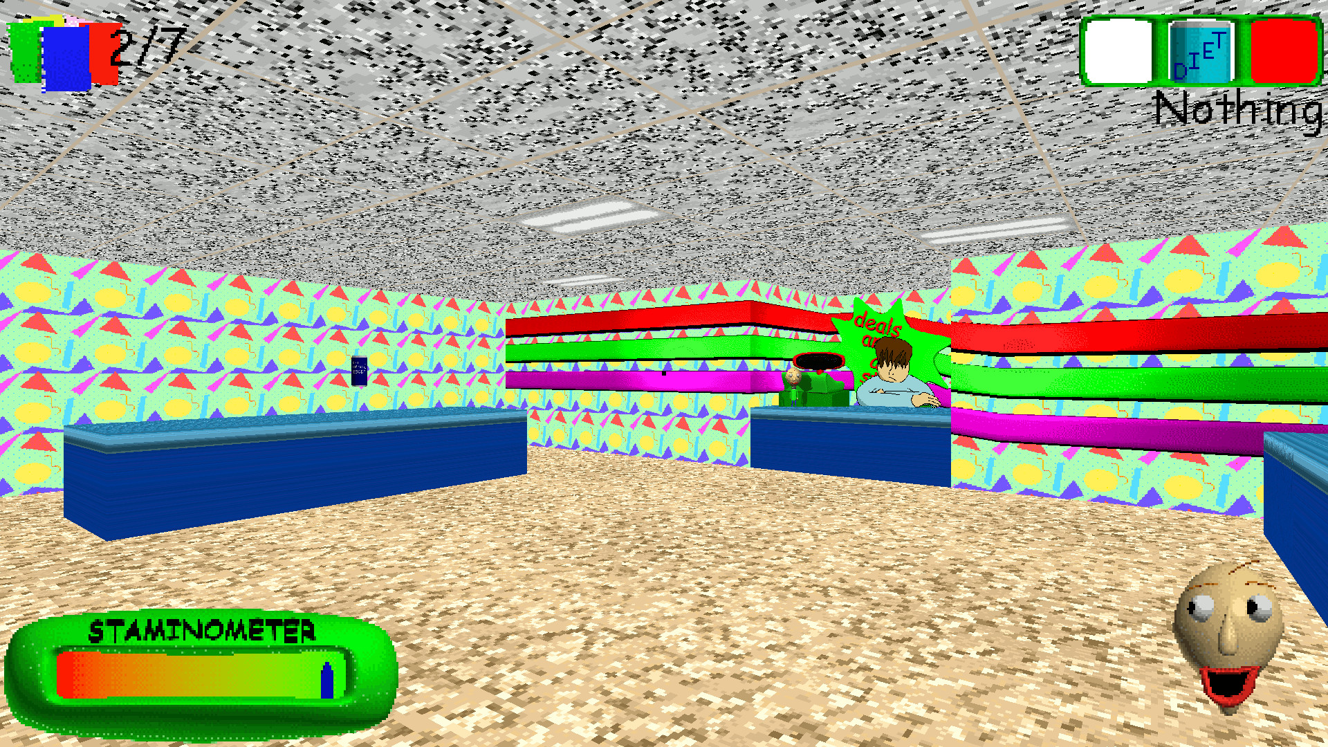 Johnny Helps Baldi Mod for Baldi's Basics | Baldi Mods