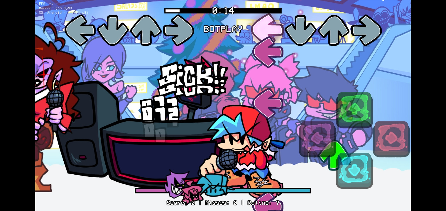 Monitor GF over GF Mod for Friday Night Funkin' | FNF Mods