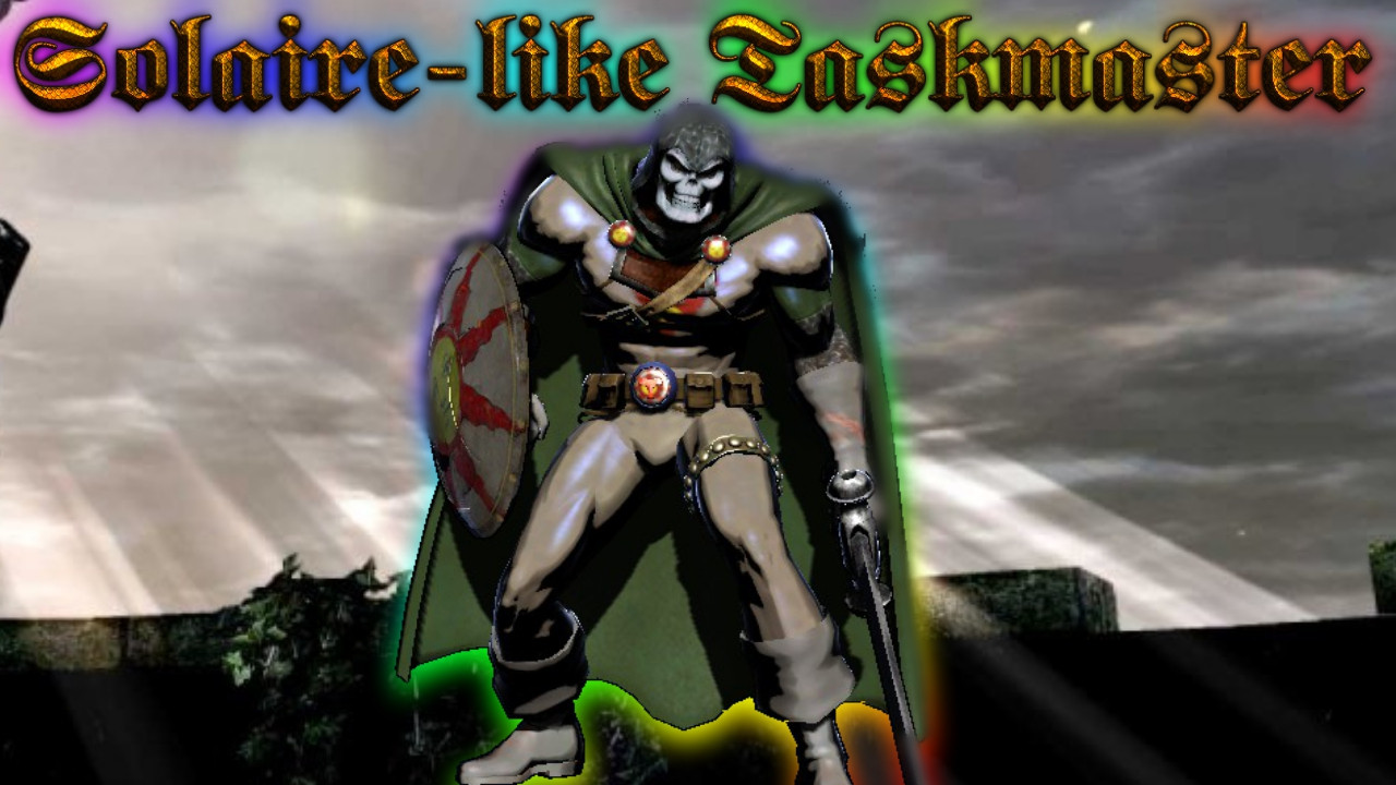 Solaire-like Taskmaster Mod for Ultimate Marvel vs Capcom 3 | UMvC3 Mods