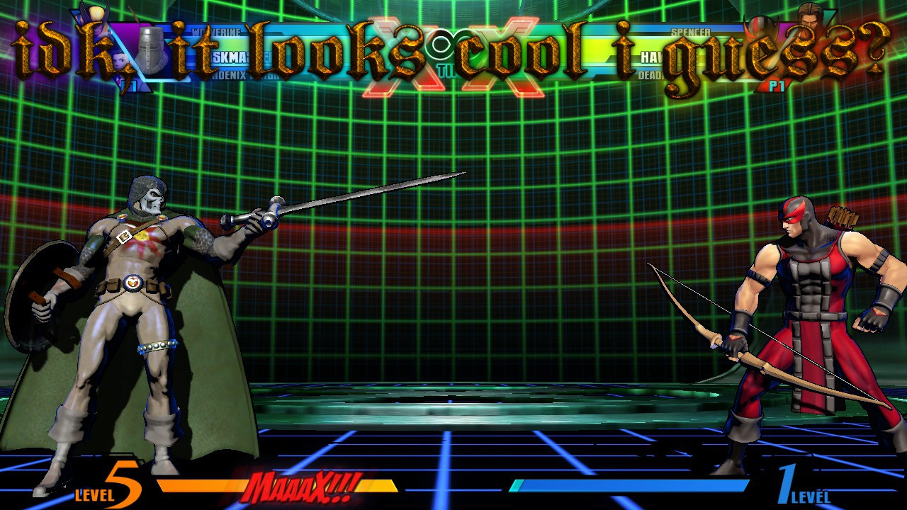 Solaire-like Taskmaster Mod for Ultimate Marvel vs Capcom 3 | UMvC3 Mods