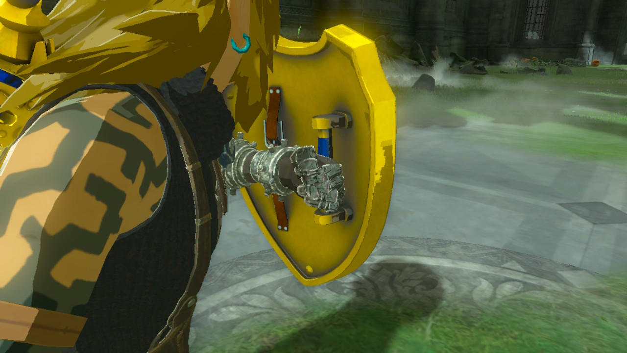 DQ11 Sword of Light/Erdrick's Shield Mod for The Legend of Zelda: Tears ...