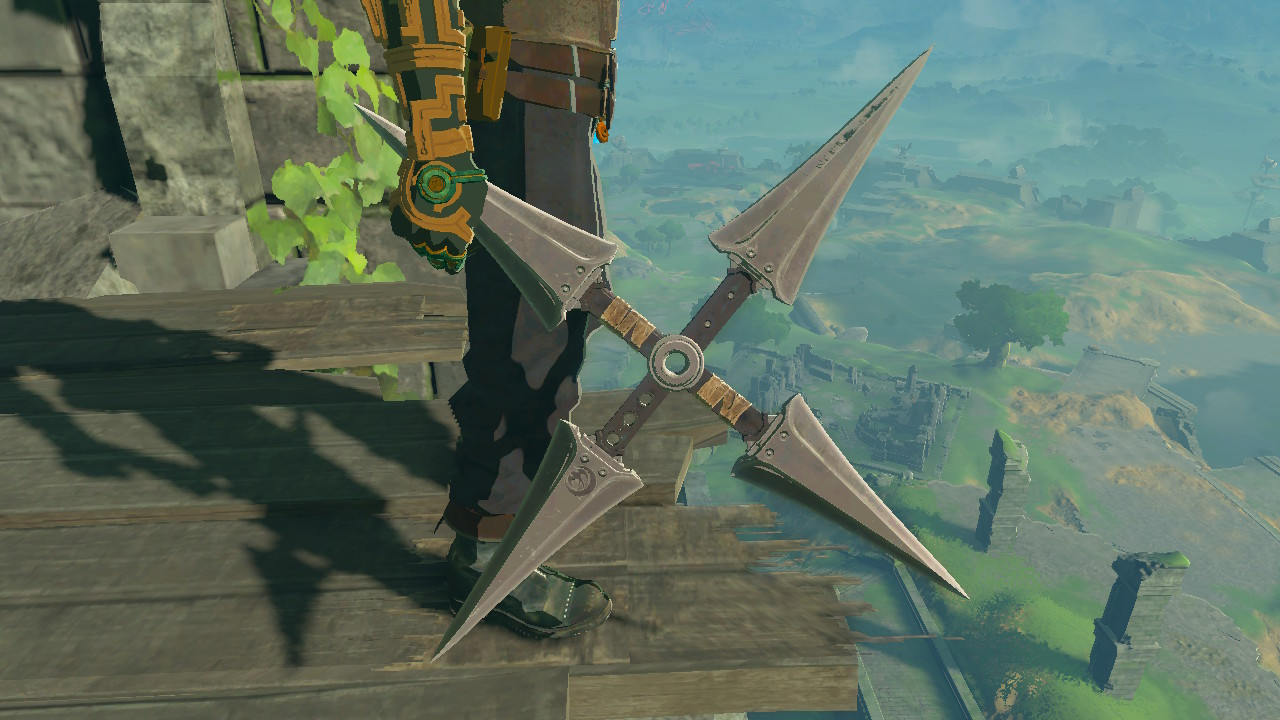 Yuffie's Shuriken FF7R Mod for The Legend of Zelda: Tears of the Kingdom | TOTK Mods