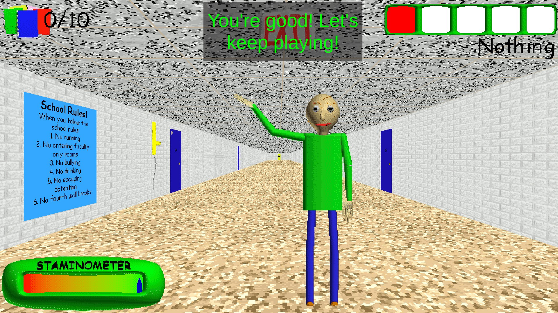 Baldi basics Plus- mystories level Mod for Baldi's Basics | Baldi Mods