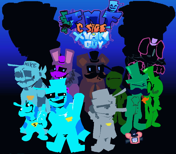 VS XYAN GUY: OURPLE GUY C-SIDE (V1 OUT NOW!) Mod for Friday Night ...