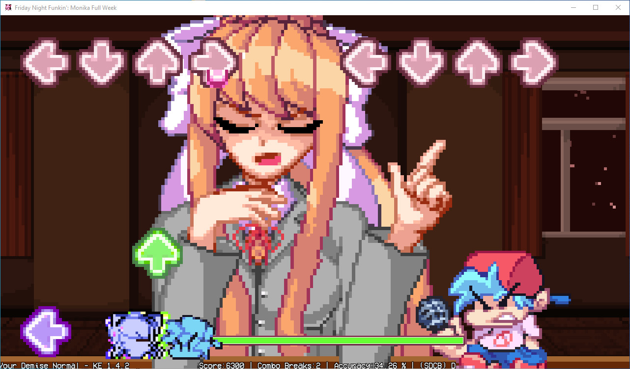 FNF Monika Full Week Remastered!!! Mod for Friday Night Funkin' | FNF Mods