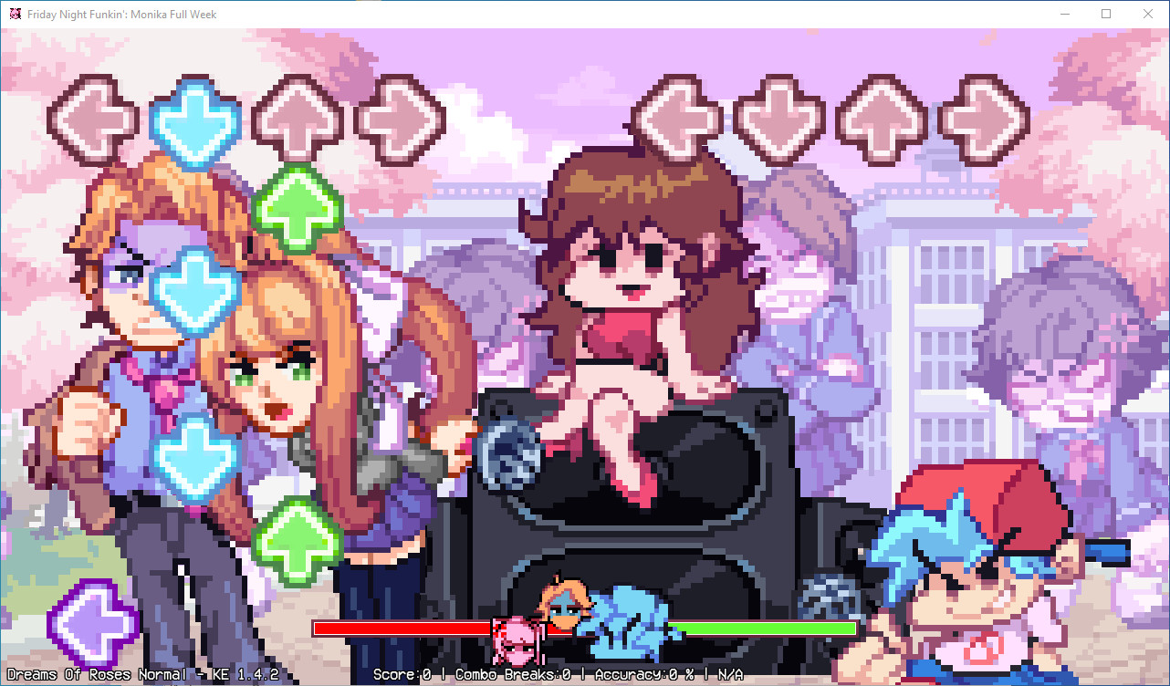 FNF Monika Full Week Remastered!!! Mod for Friday Night Funkin' | FNF Mods