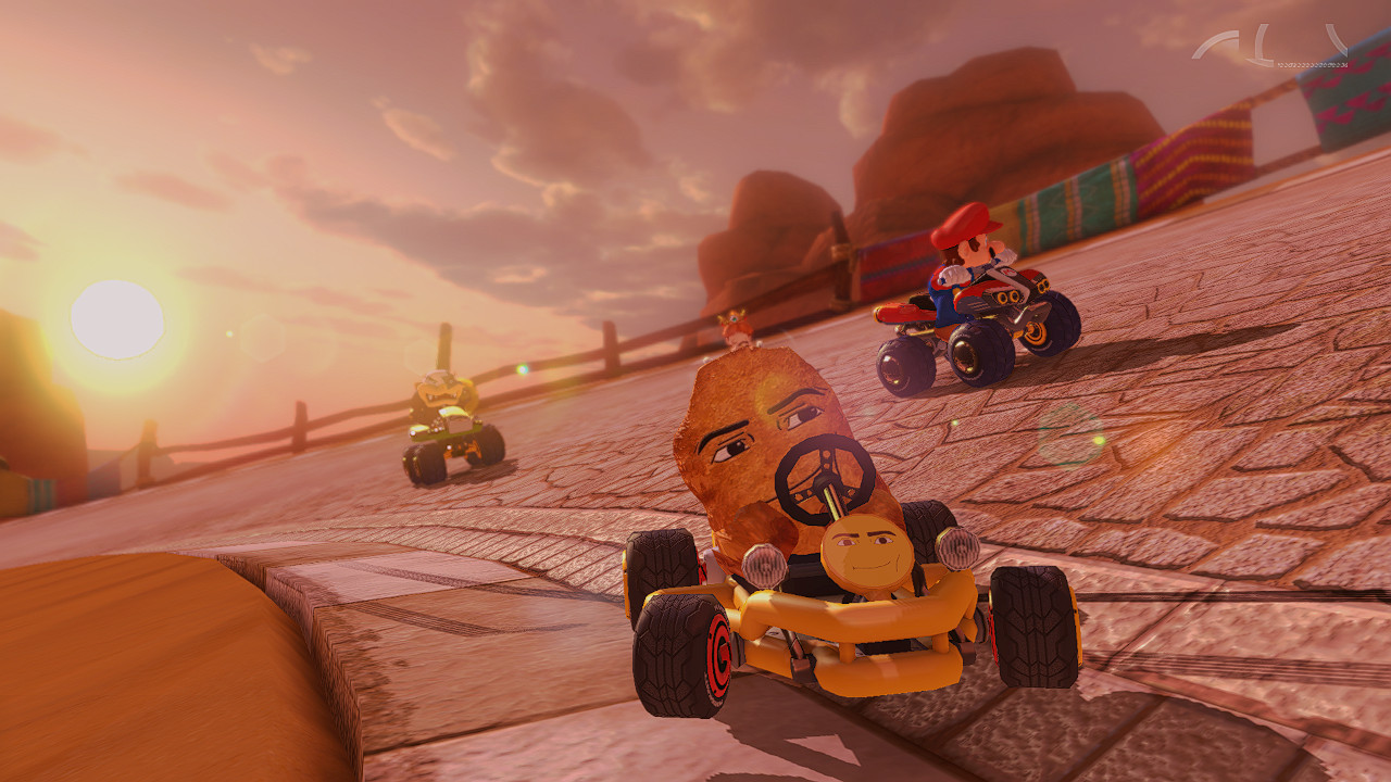 Roblox Chicken Nugget Mod for Mario Kart 8 Deluxe | MK8D Mods