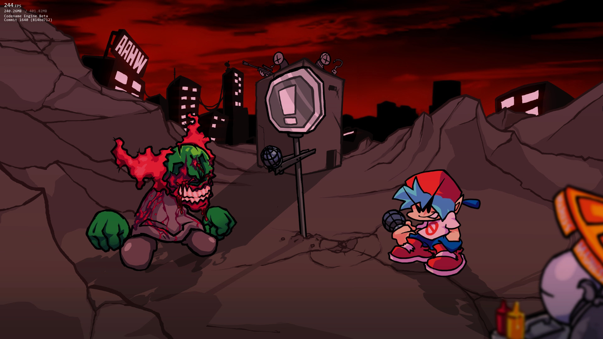 FNF' Vs. Tricky One Shot Mod for Friday Night Funkin' | FNF Mods