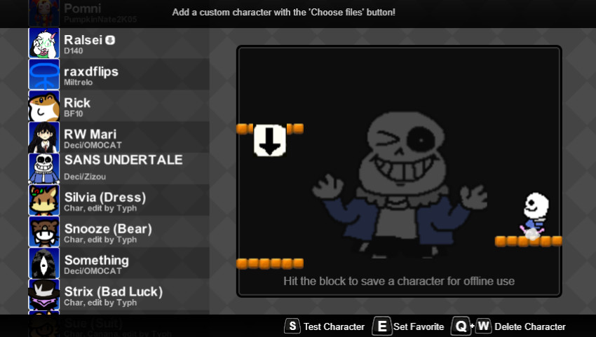 Undertale II characters in Party Project Mod for Party Project ...