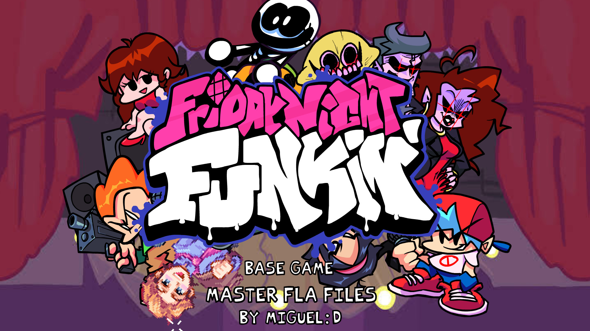 Friday Night Funkin' Master Fla Files (base game) Mod for Friday Night ...