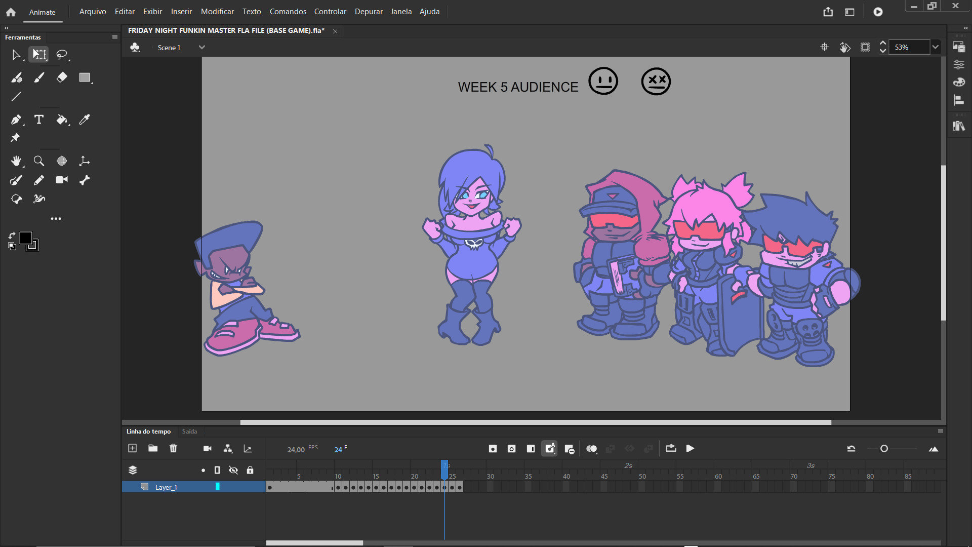 Friday Night Funkin' Master Fla Files (base game) Mod for Friday Night ...