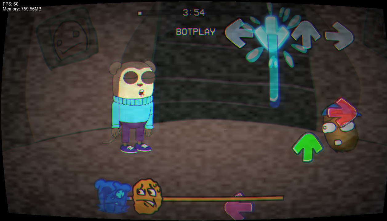 triflethumb fan made Mod for Friday Night Funkin' | FNF Mods