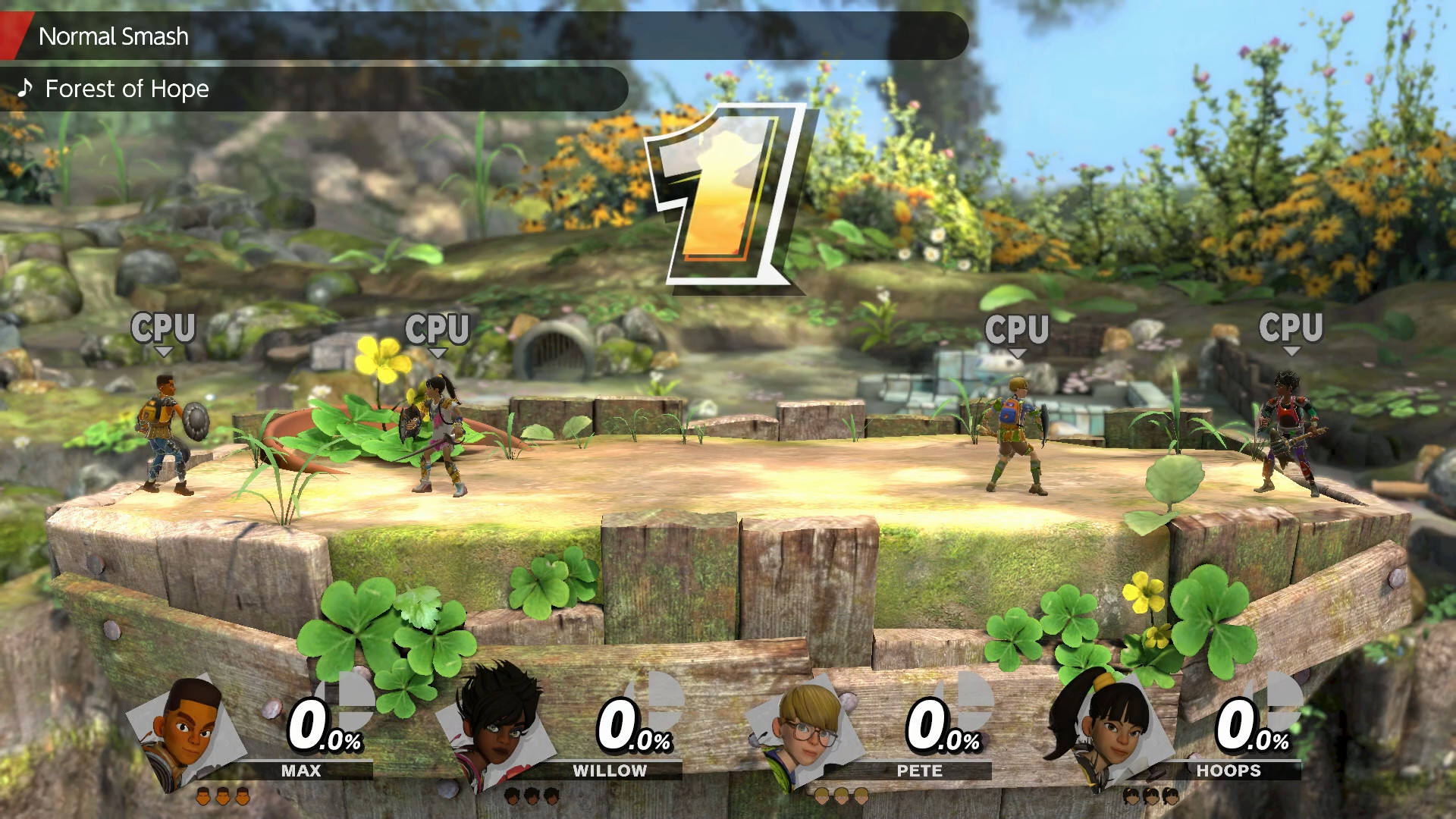 Max, Willow, Pete & Hoops (Grounded) Mod for Super Smash Bros. Ultimate | SSBU Mods