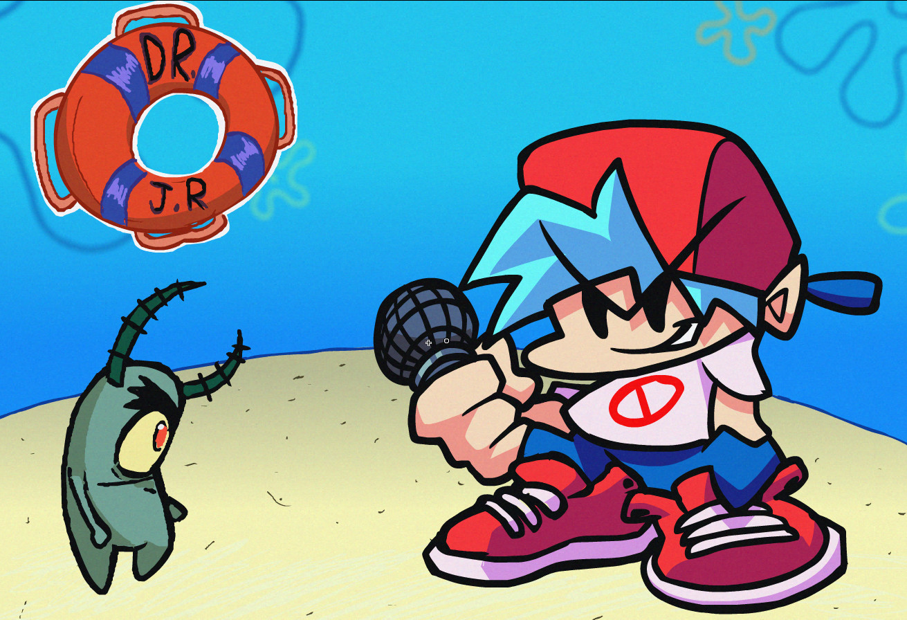 Dr.Jr Plankton Mod for Friday Night Funkin' | FNF Mods