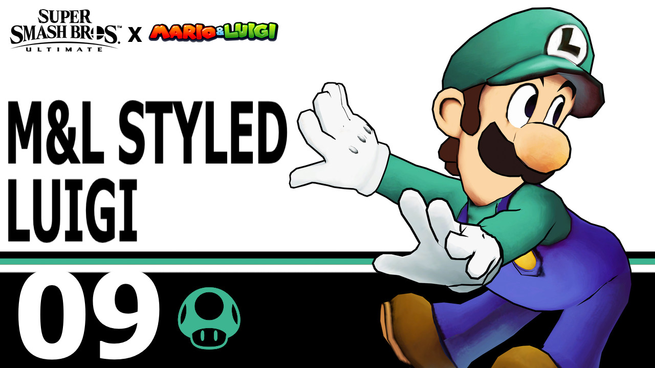 M&L Styled Luigi Mod for Super Smash Bros. Ultimate | SSBU Mods