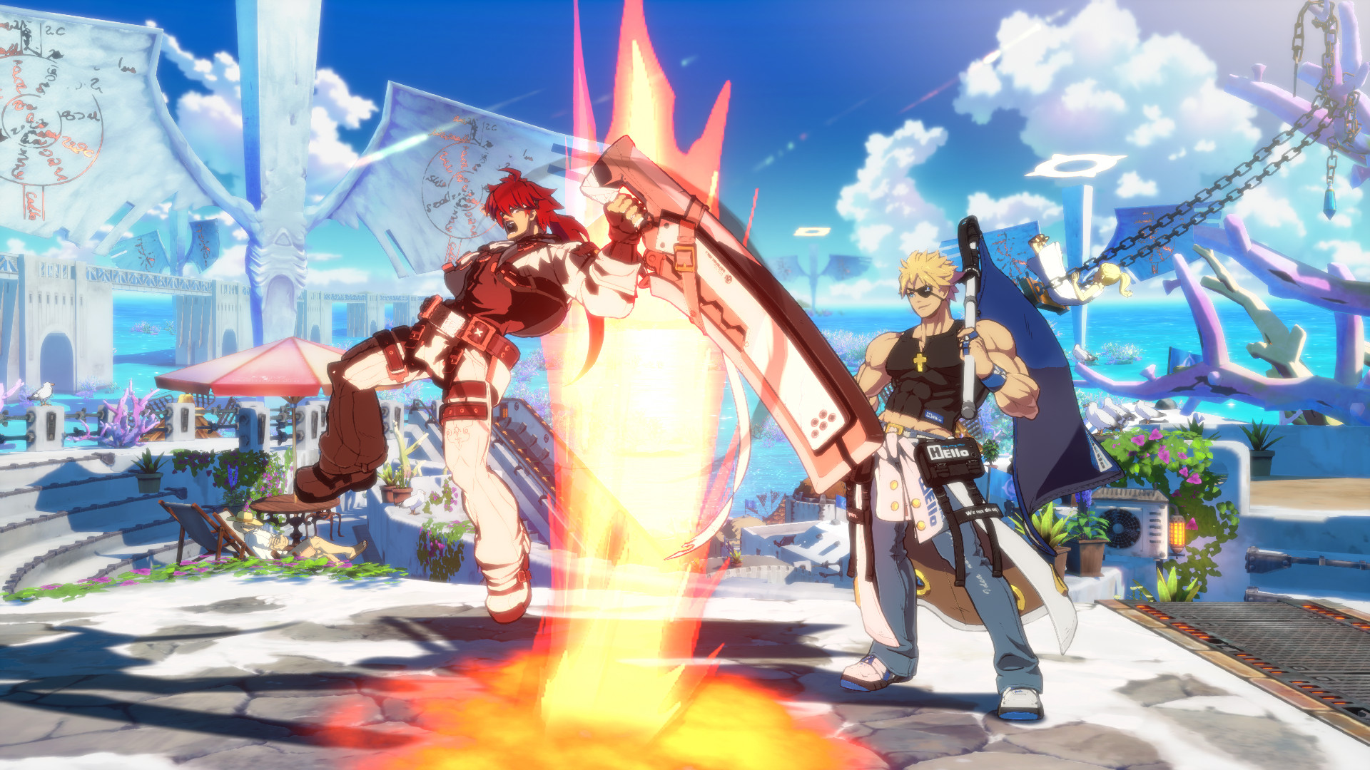 GG2 White Alt Sol Badguy Mod for GUILTY GEAR -STRIVE- | GGST Mods