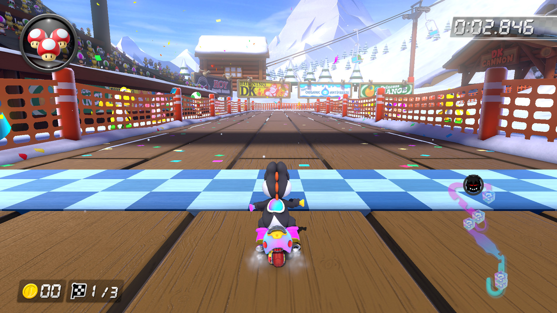 Neon Yoshi Shell Mod for Mario Kart 8 Deluxe | MK8D Mods