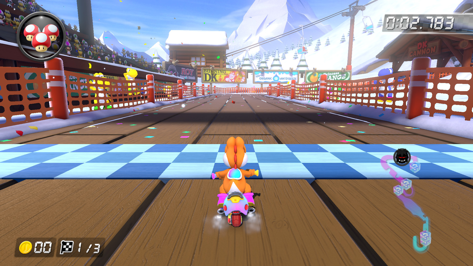Neon Yoshi Shell Mod for Mario Kart 8 Deluxe | MK8D Mods