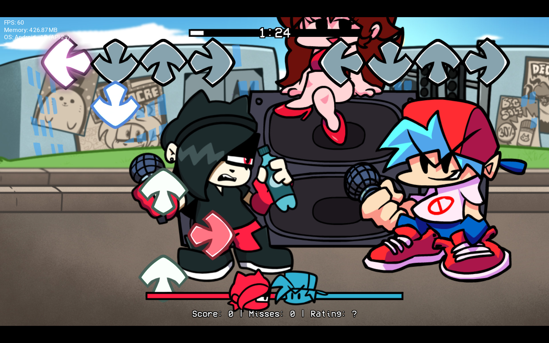 Gossip but Annie over Nene Mod for Friday Night Funkin' | FNF Mods