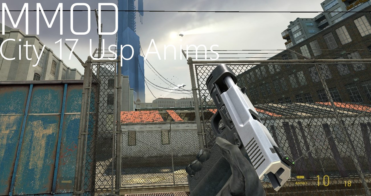 Juniez Pistol ON City 17 USP Animations Mod for Half-Life 2: MMod | HL2 ...