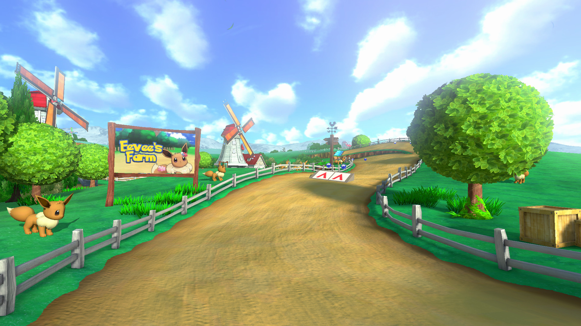 Eevee's Farm Mod for Mario Kart 8 Deluxe | MK8D Mods