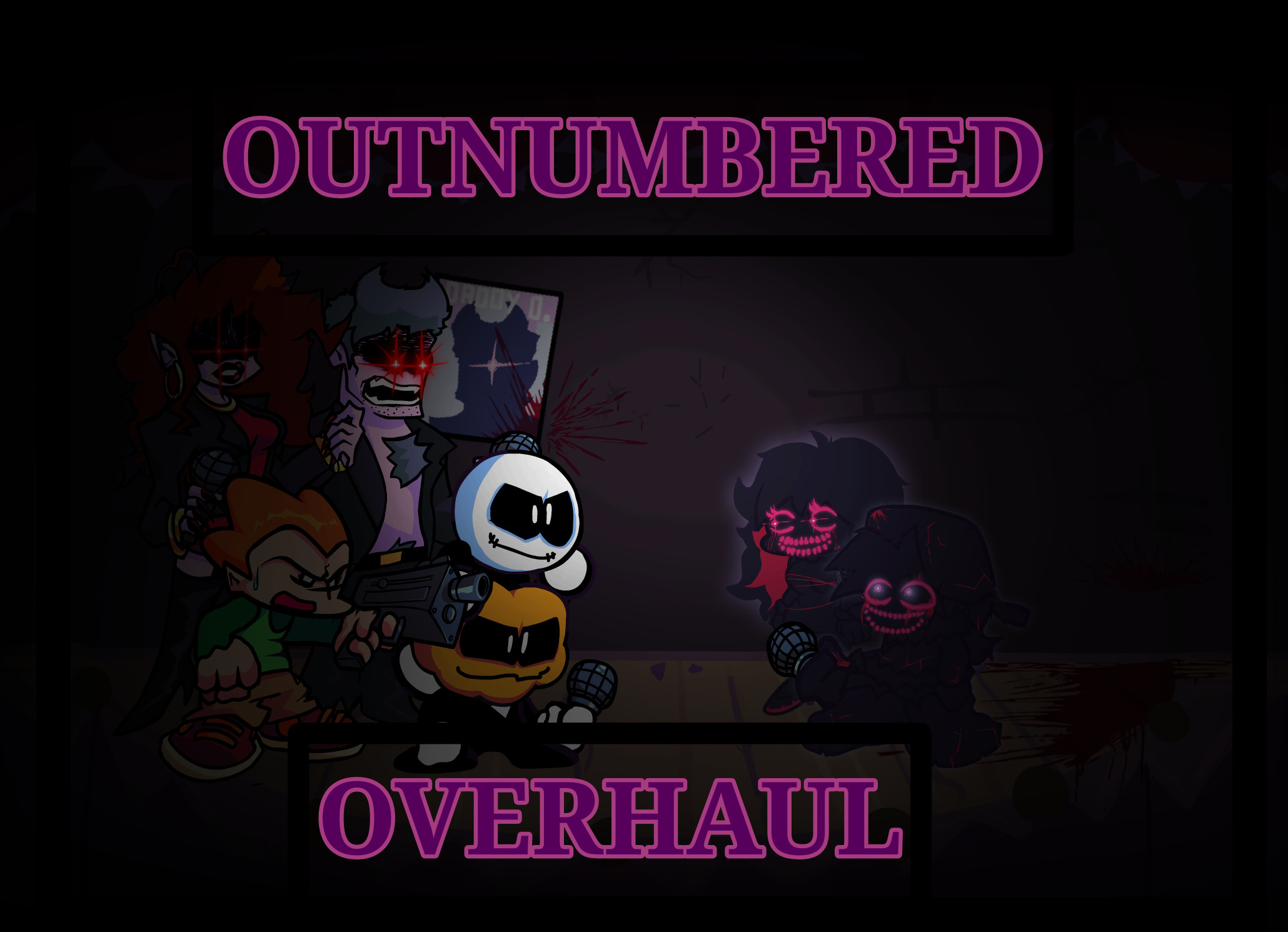 FCR: The Outnumbered Overhaul. Mod for Friday Night Funkin' | FNF Mods