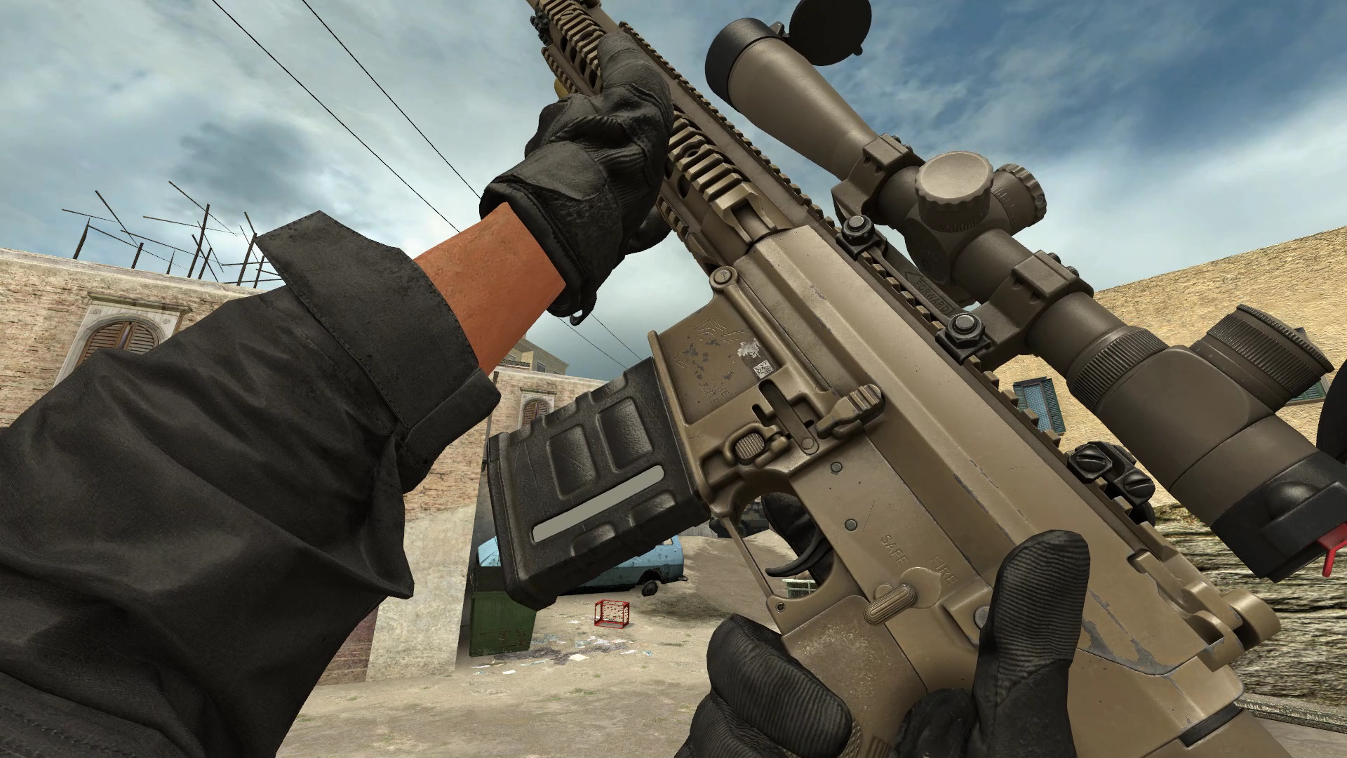 Insurgency: Sandstorm M110 SASS on MWII Anims Mod for Counter-Strike ...